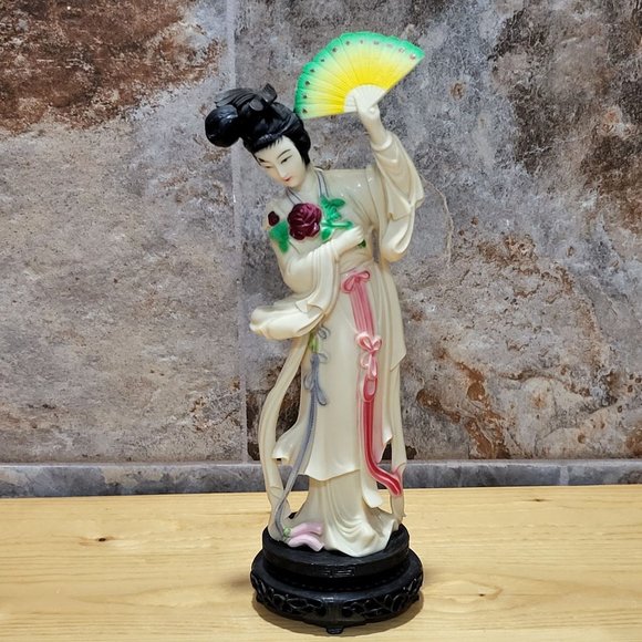 Vita | Accents | Vtg Vita Hong Kong Geisha Woman Asian Girl Figurine ...